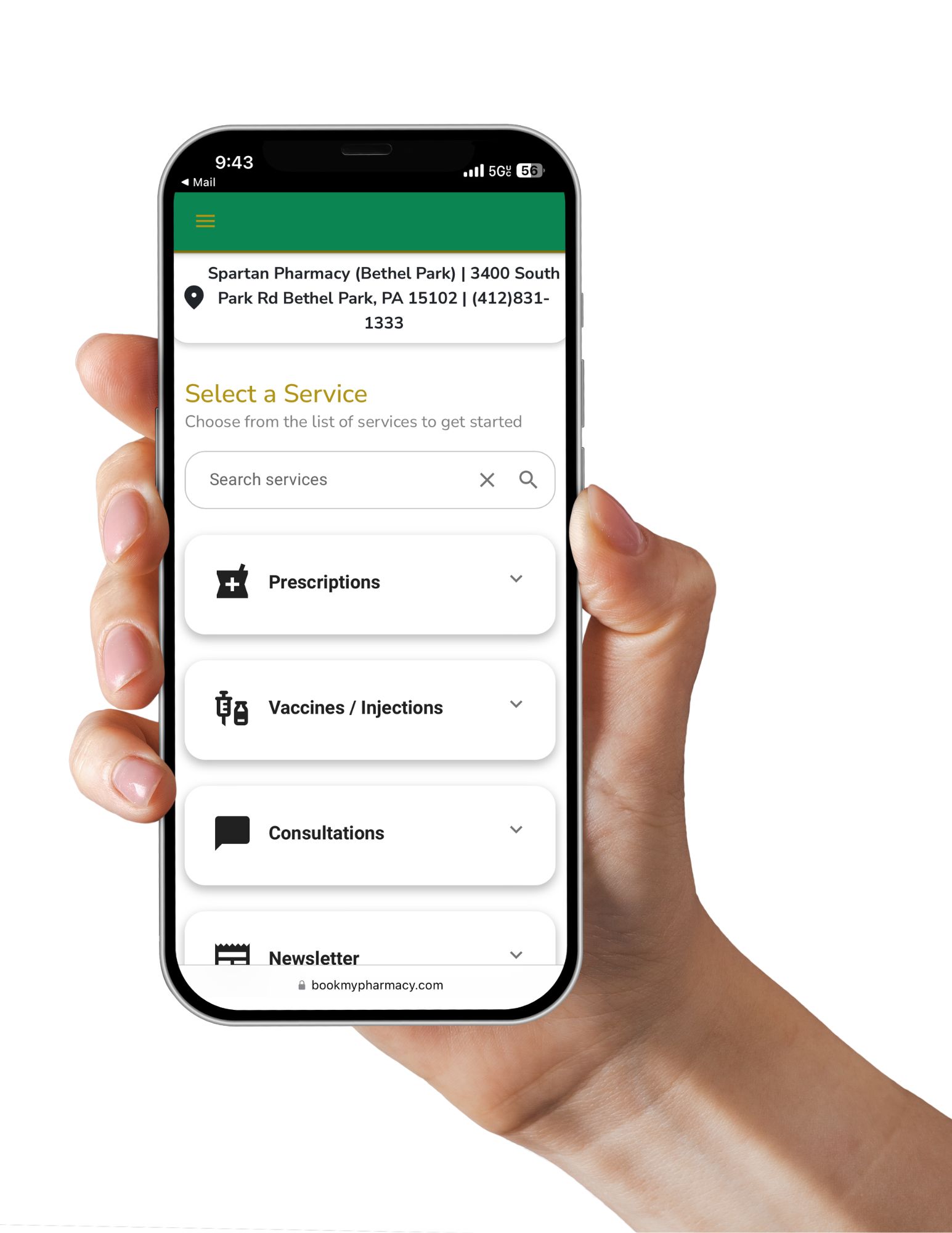 Rx Refill/Transfer - Spartan Pharmacy